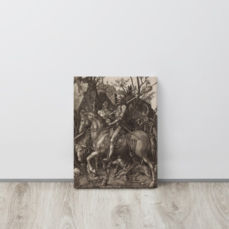 Knight, Death and Devil | Albrecht Dürer | 1513 Medieval Print - Etsy