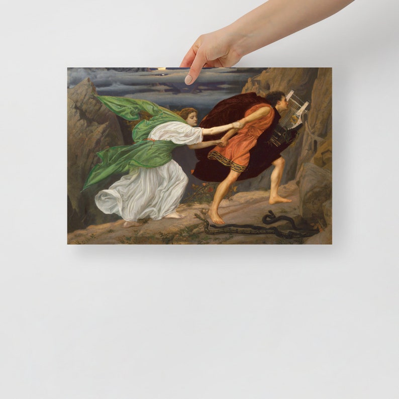 Orpheus and Eurydice Sir Edward John Poynter 1862 - Etsy