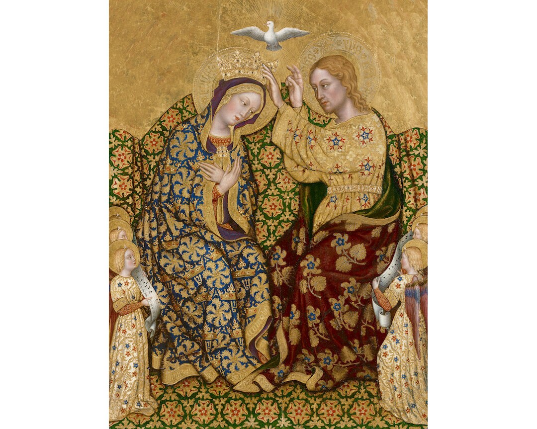 Coronation of the Virgin | Gentile Da Fabriano | 1420 Renaissance ...