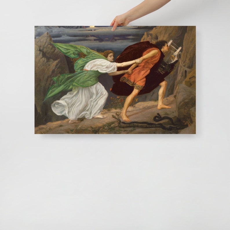 Orpheus and Eurydice Sir Edward John Poynter 1862 - Etsy