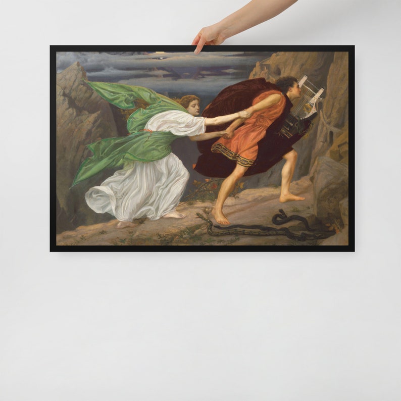 Orpheus and Eurydice Sir Edward John Poynter 1862 - Etsy