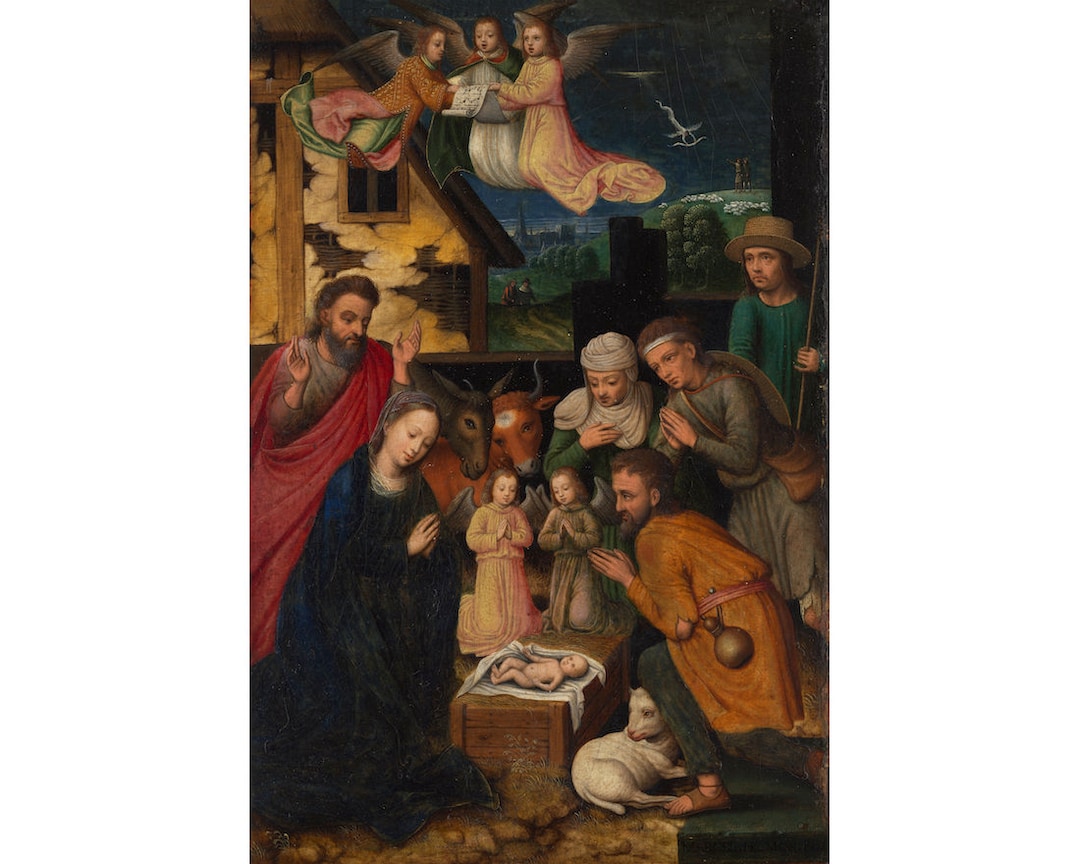 The Adoration of the Shepherds | Marcellus Coffermans | 1561 ...