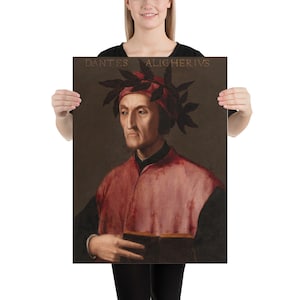 Portrait of Dante Alighieri | Florence Art | 1540 Renaissance Divine ...