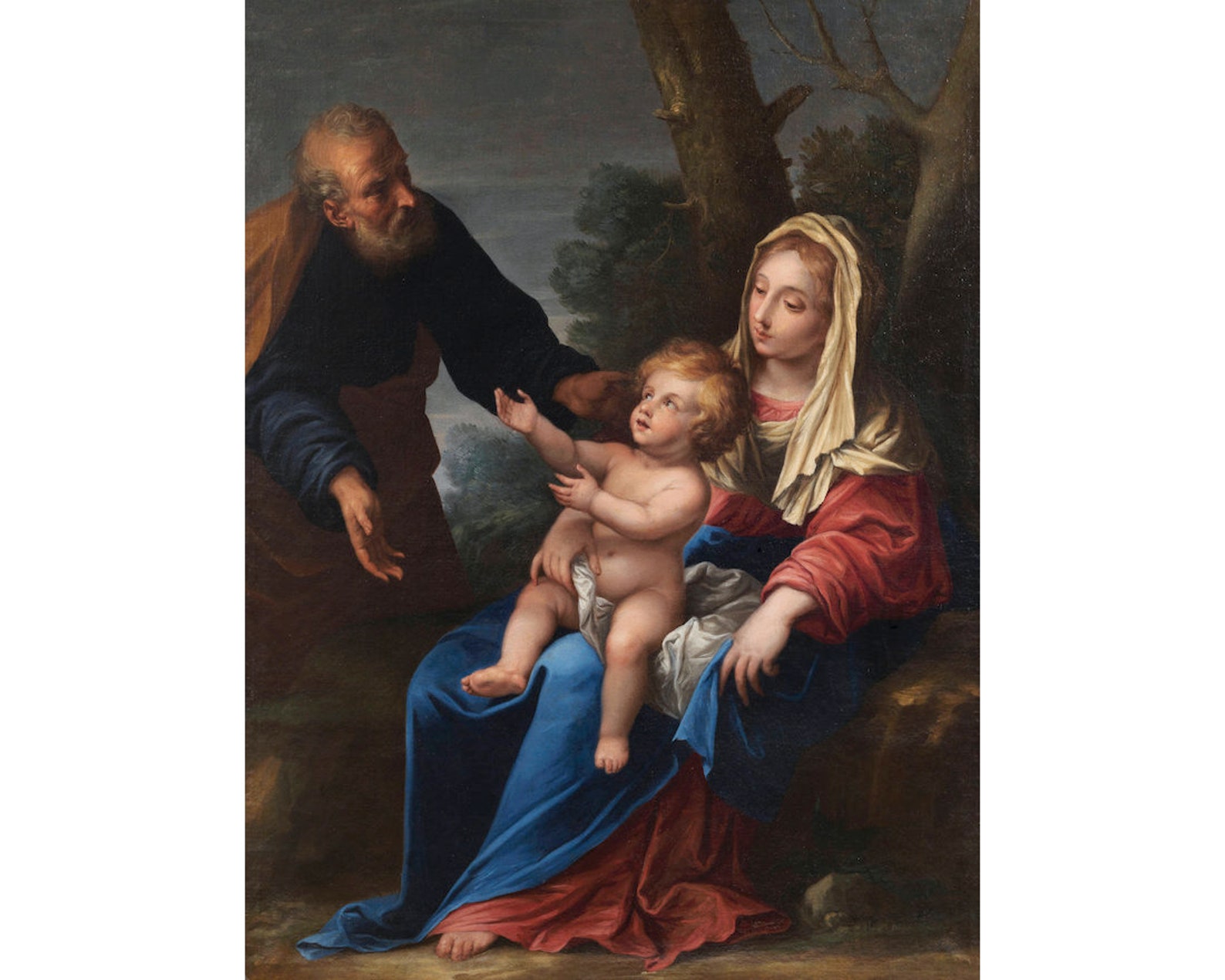 The Holy Family Italian Art Renaissance Gospel Biblical - Etsy