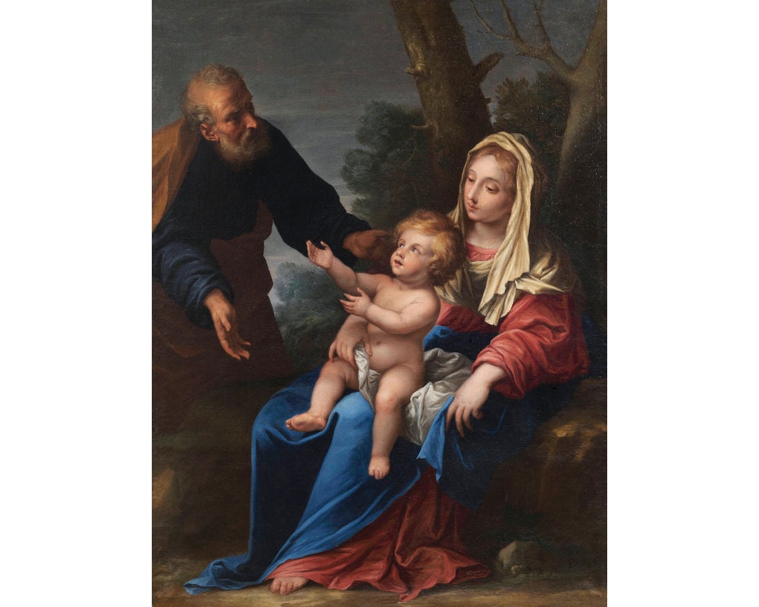 The Holy Family Italian Art Renaissance Gospel Biblical - Etsy