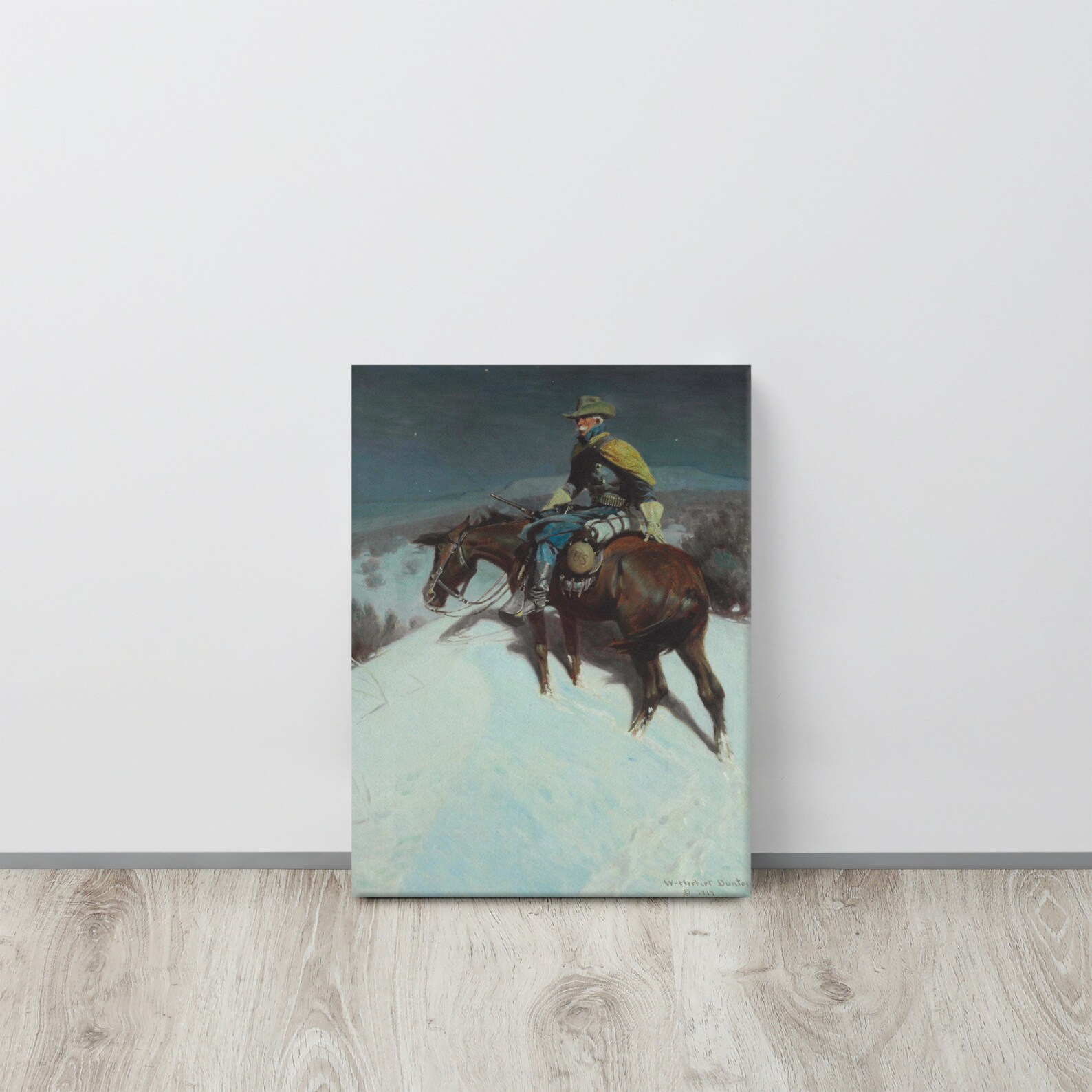 The Vidette, Custer Trooper | William Herbert Dunton | 1914 Wild West ...