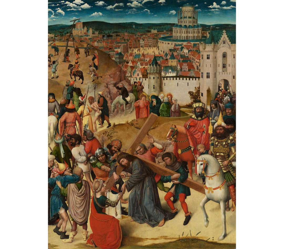 Christ Bearing the Cross | Netherlandish Art | 1470 Renaissance ...