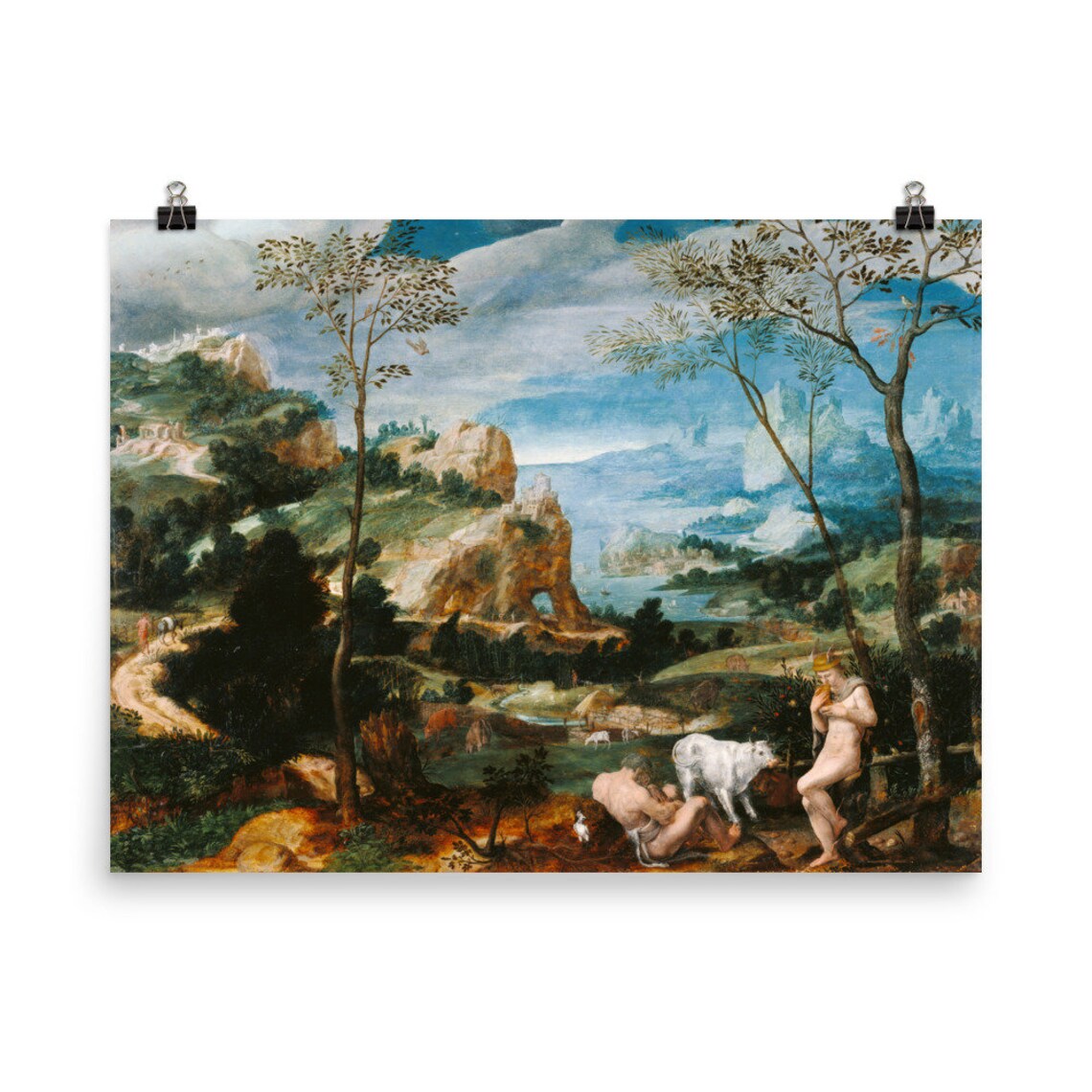 Landscape With Mercury and Argus | Flemish Art | 1570 Renaissance Greek ...
