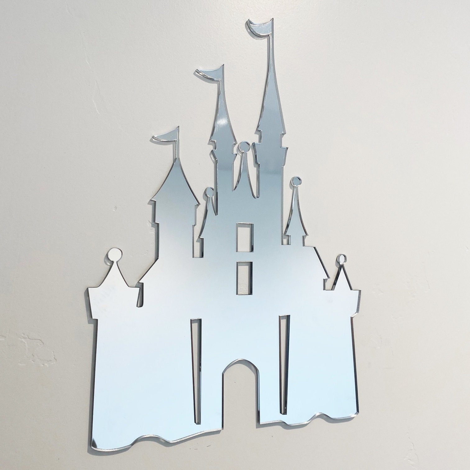 Disney Castle Mirror Personalized Castle Mirror Nursery - Etsy