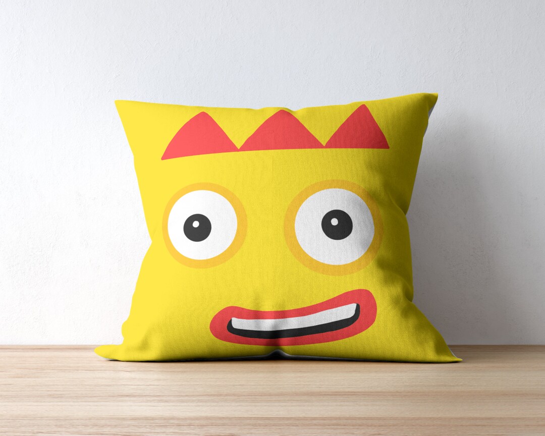 Number Blocks 3 Spun Polyester Square Pillow Numberblocks 3 Throw ...