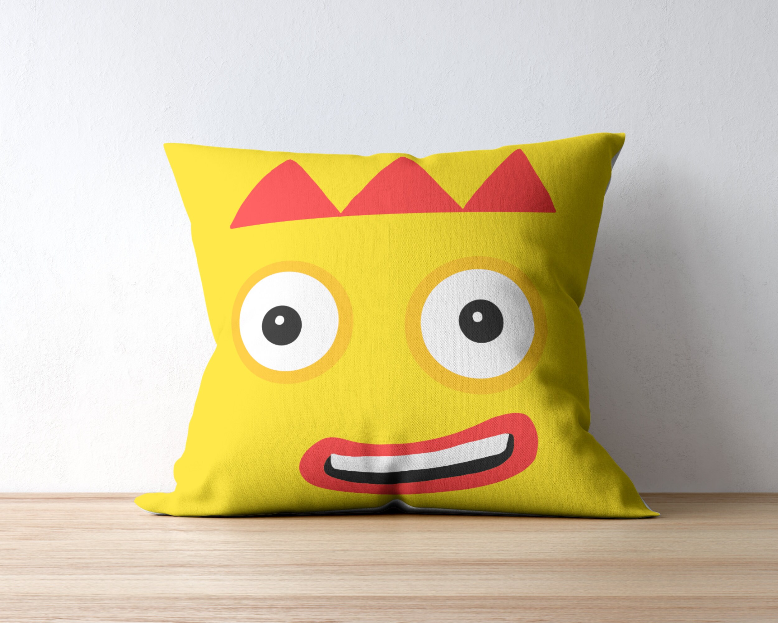 Number Blocks 3 Spun Polyester Square Pillow Numberblocks 3 Throw ...