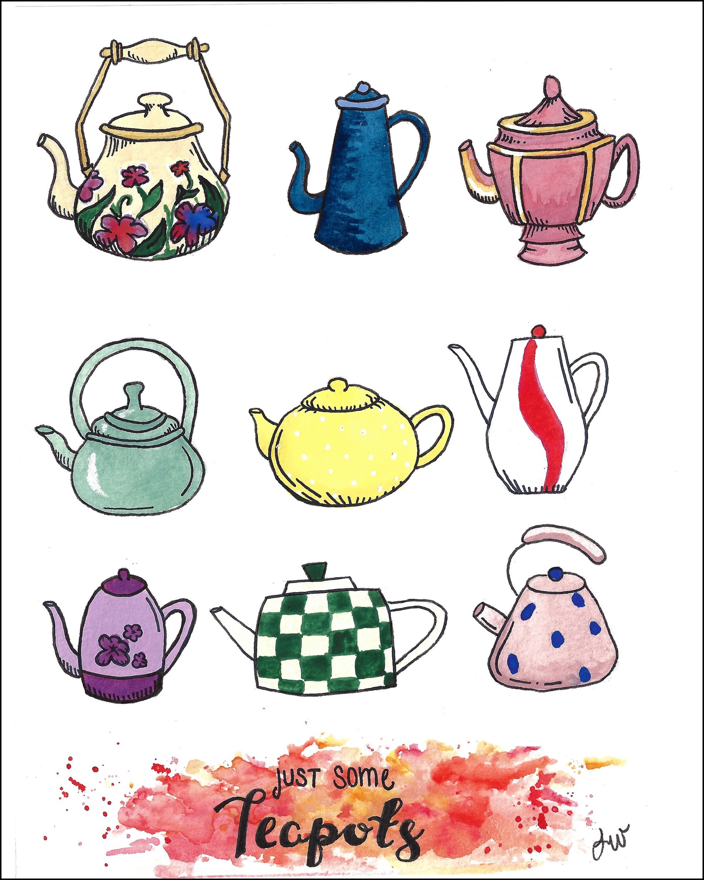 No Tea No Shade Print - Etsy