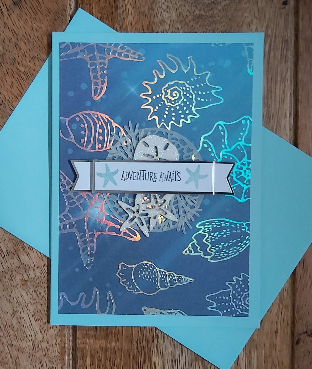 Blue Ocean Retirement Card, Greeting Card, Card for Her, Card for Him ...