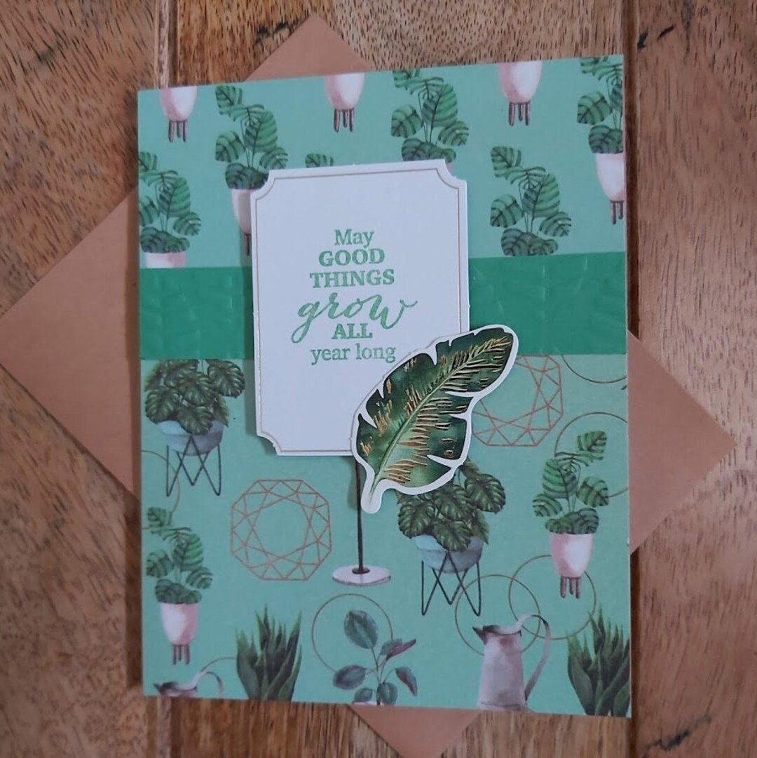 Plant Lover Birthday Card, Greeting Card, Card for Her, Card for Him ...