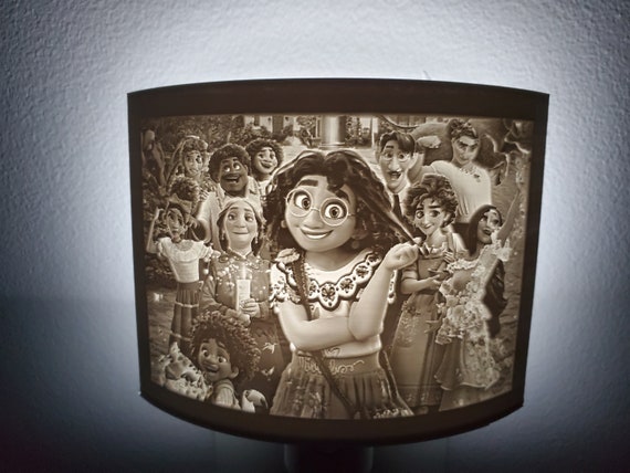 Night Lights Disney 3D Printed Encanto Magic Candle Night Light Disney ...