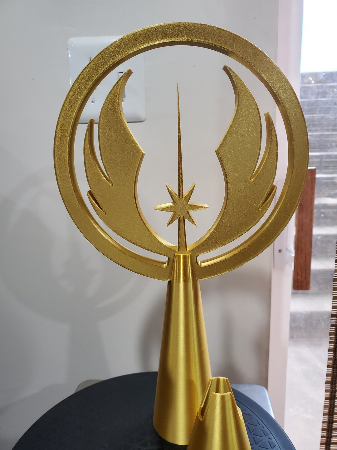 XL Jedi Crest Tree Topper 3D Printed Kit XL - Etsy UK