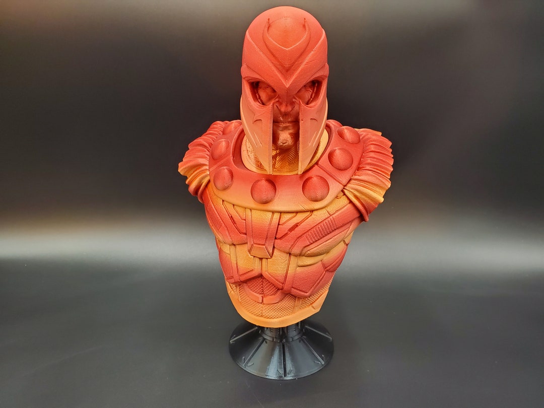 Magneto Bust | Fan Art - Etsy