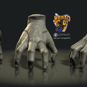 Thing Hand | Wednesday | Figure | Addams Family | Hex3d - Etsy