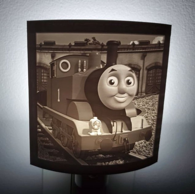 Thomas the Tank Engine 3D Printed Night Light Thomas and | Etsy