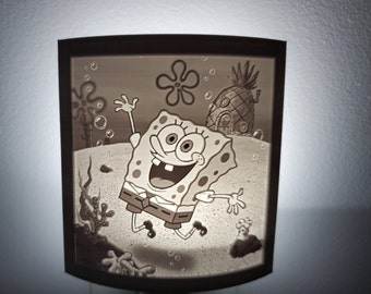 Spongebob Night Lamp - Etsy New Zealand
