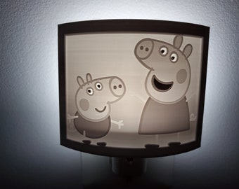 Peppa Pig Night Light | Etsy