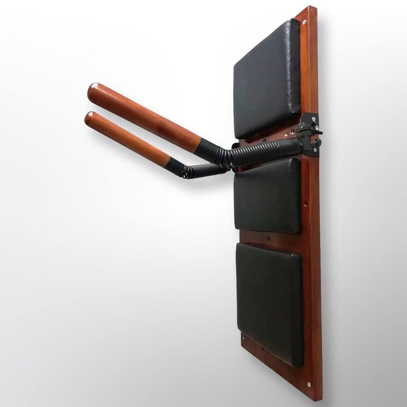 Wall Mounted Wing Chun Dummy Panel and 3 Portable Spring Arms - Etsy