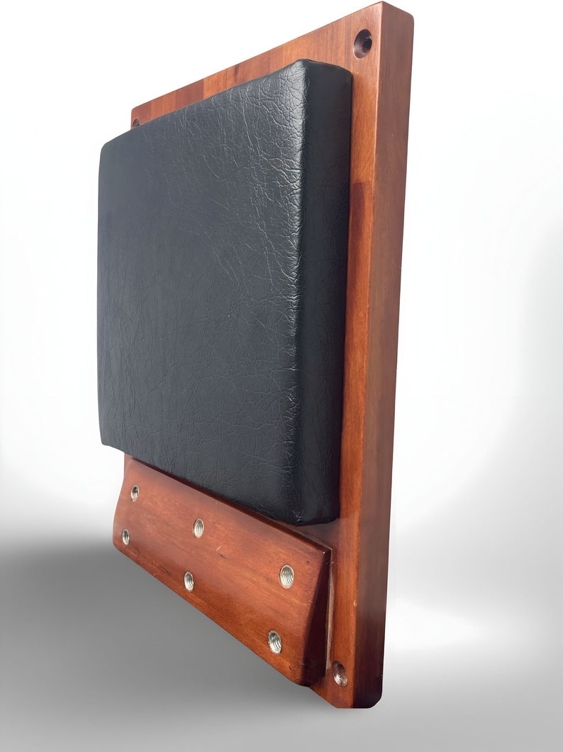 Mini Wall Mounted Wing Chun Dummy Panel Leather Covered Sponge ...