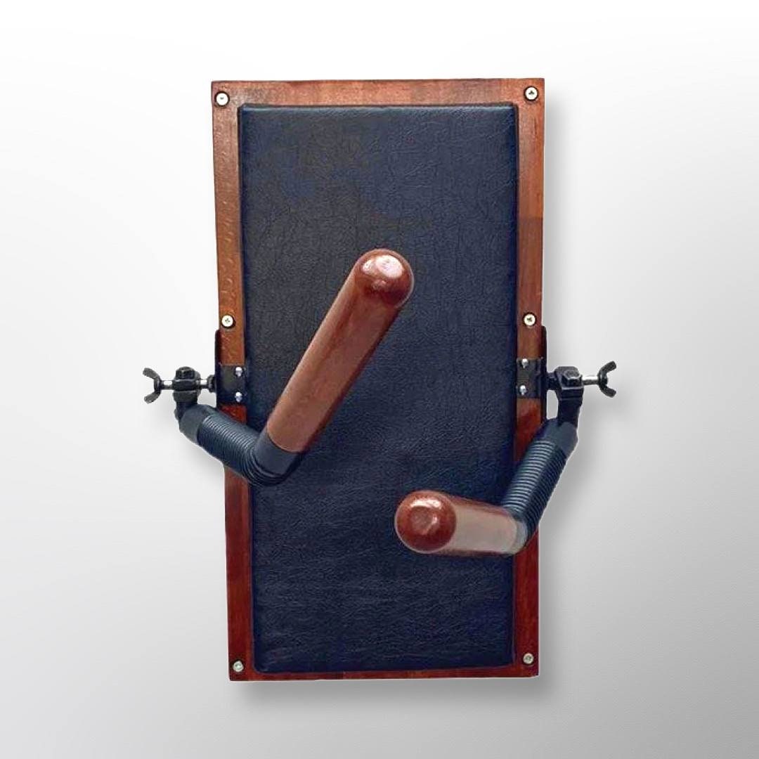 Wall Mounted Wing Chun Dummy Panel and Portable Chi Sao Arms Leather ...