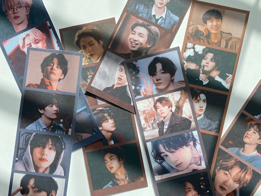 BTS Aesthetic Photo Strips - Etsy