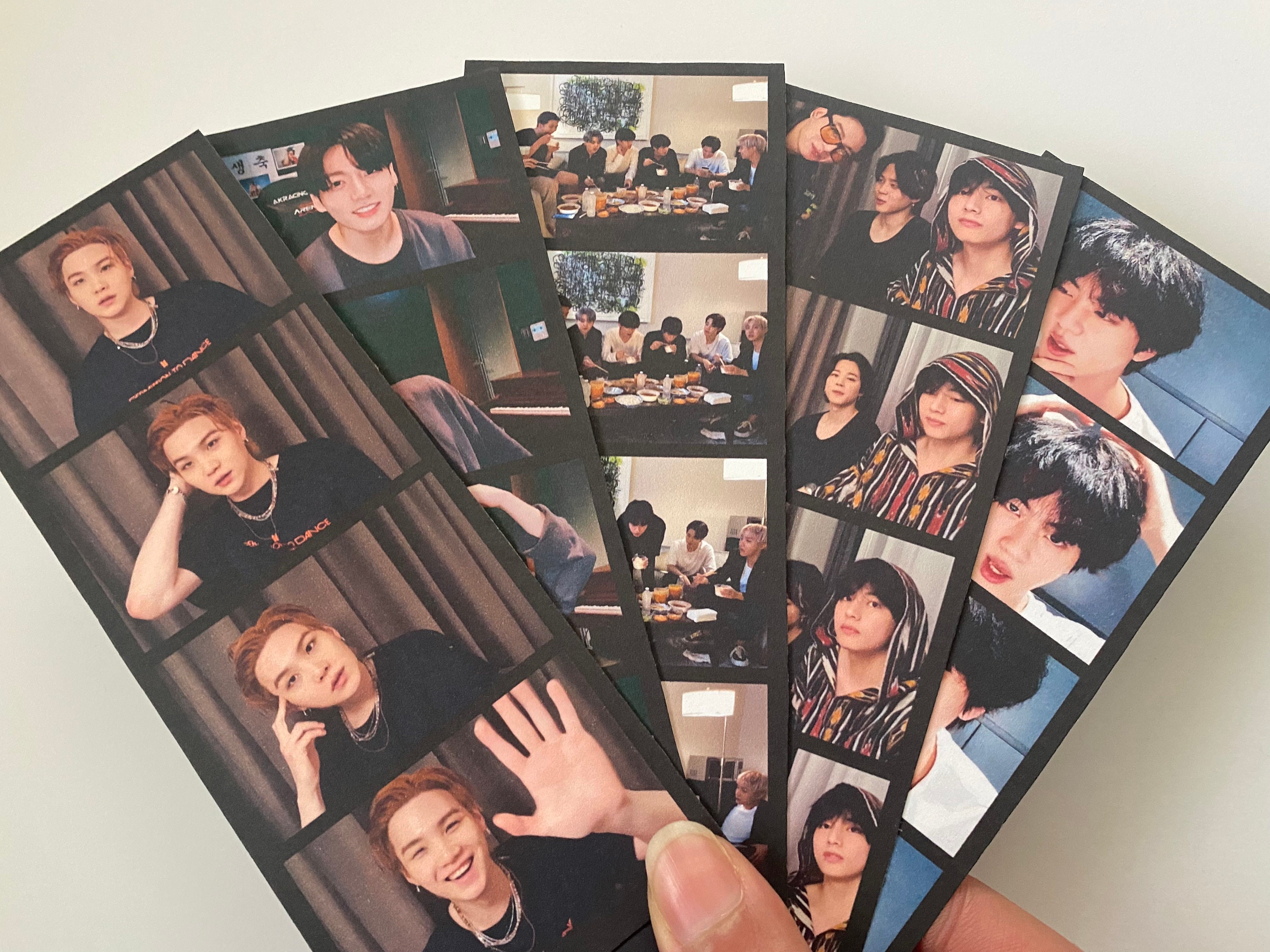 BTS VLIVE Photo Strips - Etsy