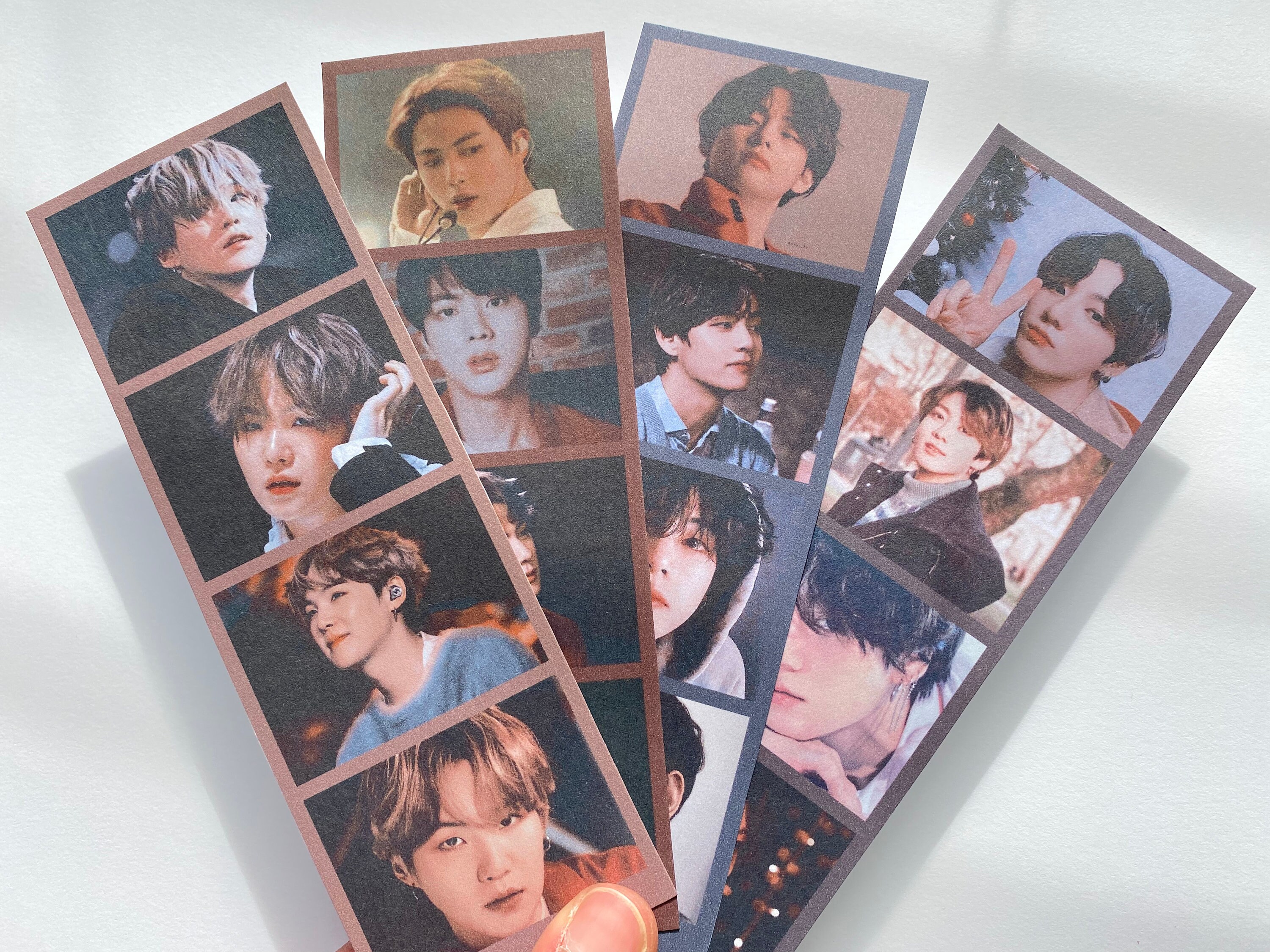 BTS Aesthetic Photo Strips | Etsy