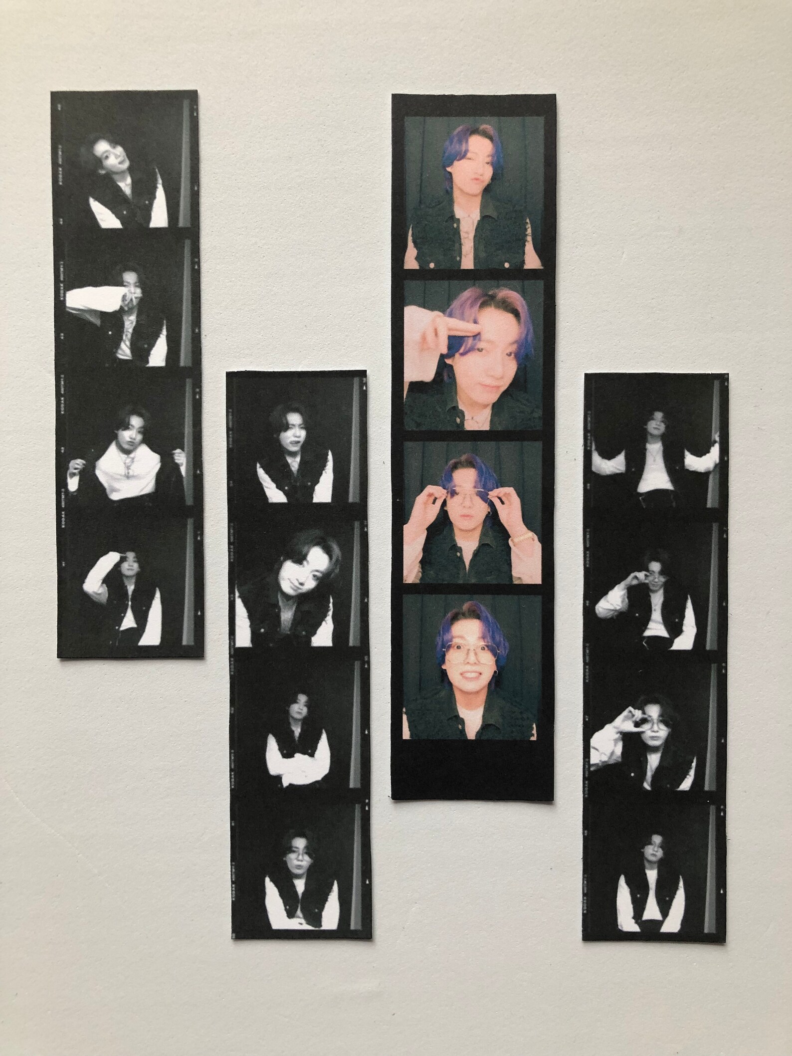 BTS Butter Photo Booth Photo Strips | Etsy