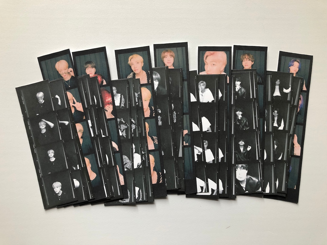 BTS Butter Photo Booth Photo Strips - Etsy