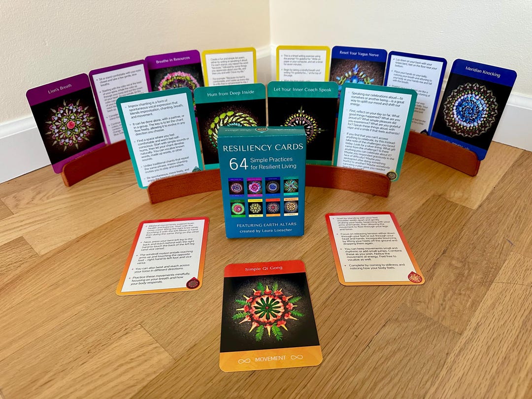 Resiliency Cards - Deck of 64 Beautiful Practice Cards - Etsy