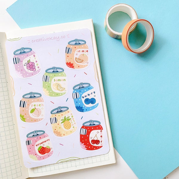 Fruit Stickers - Etsy