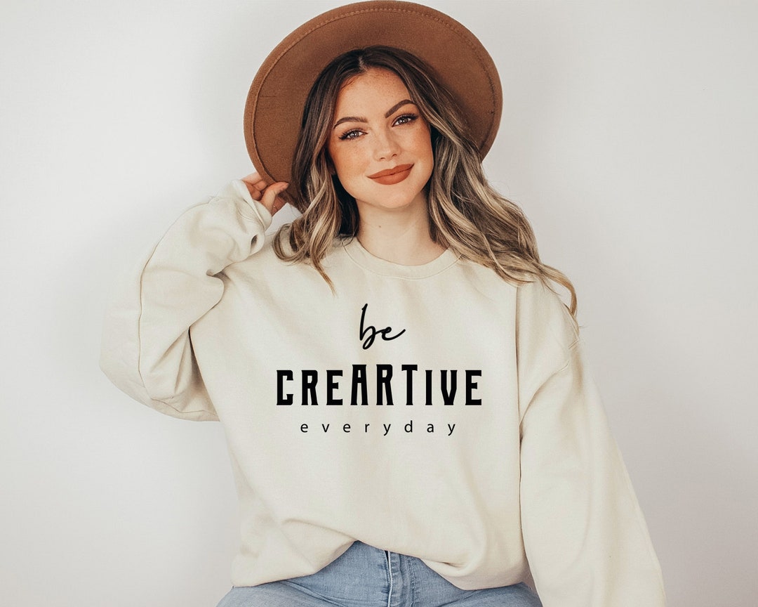 Be Creartive Everyday SVG, Positive Motivational Quotes Svg File ...