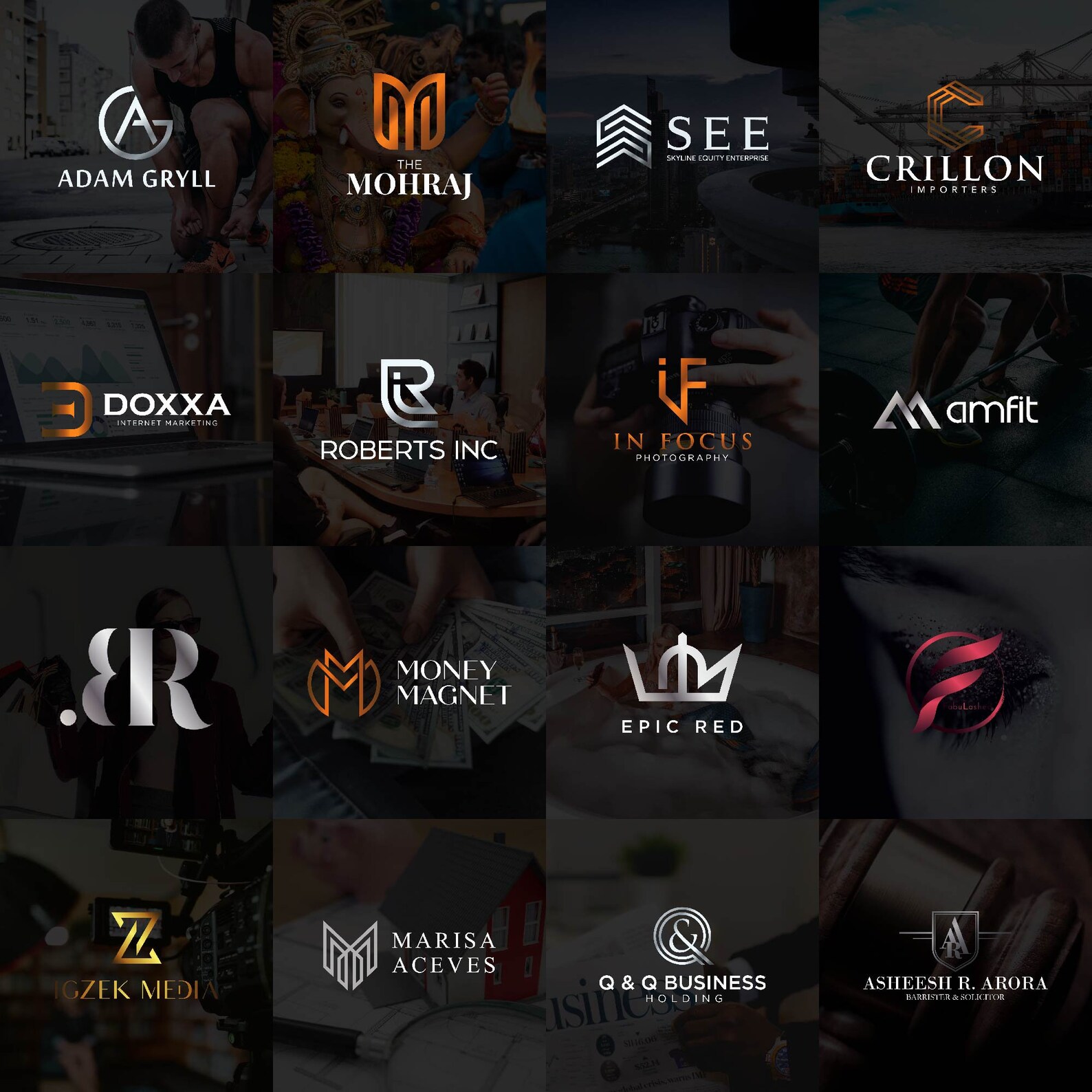 Luxury Minimal Logo Design, Custom Logo Design, Branding Design ...