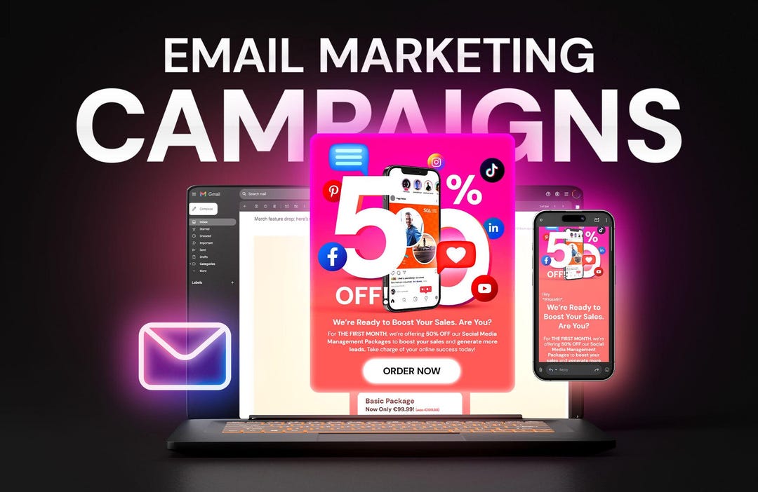 Custom Email Marketing Campaigns | Branded Templates, Automation & SMS ...