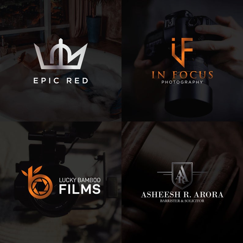 Luxury Minimalist Logo Design Custom Logo Design Branding - Etsy