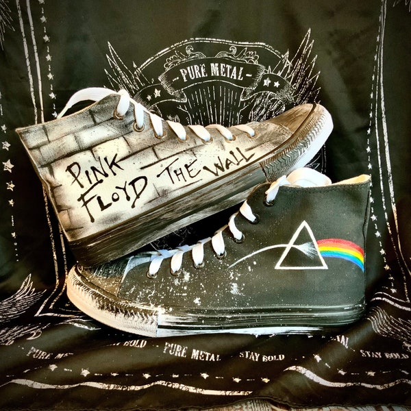 Pink Floyd Shoes - Etsy