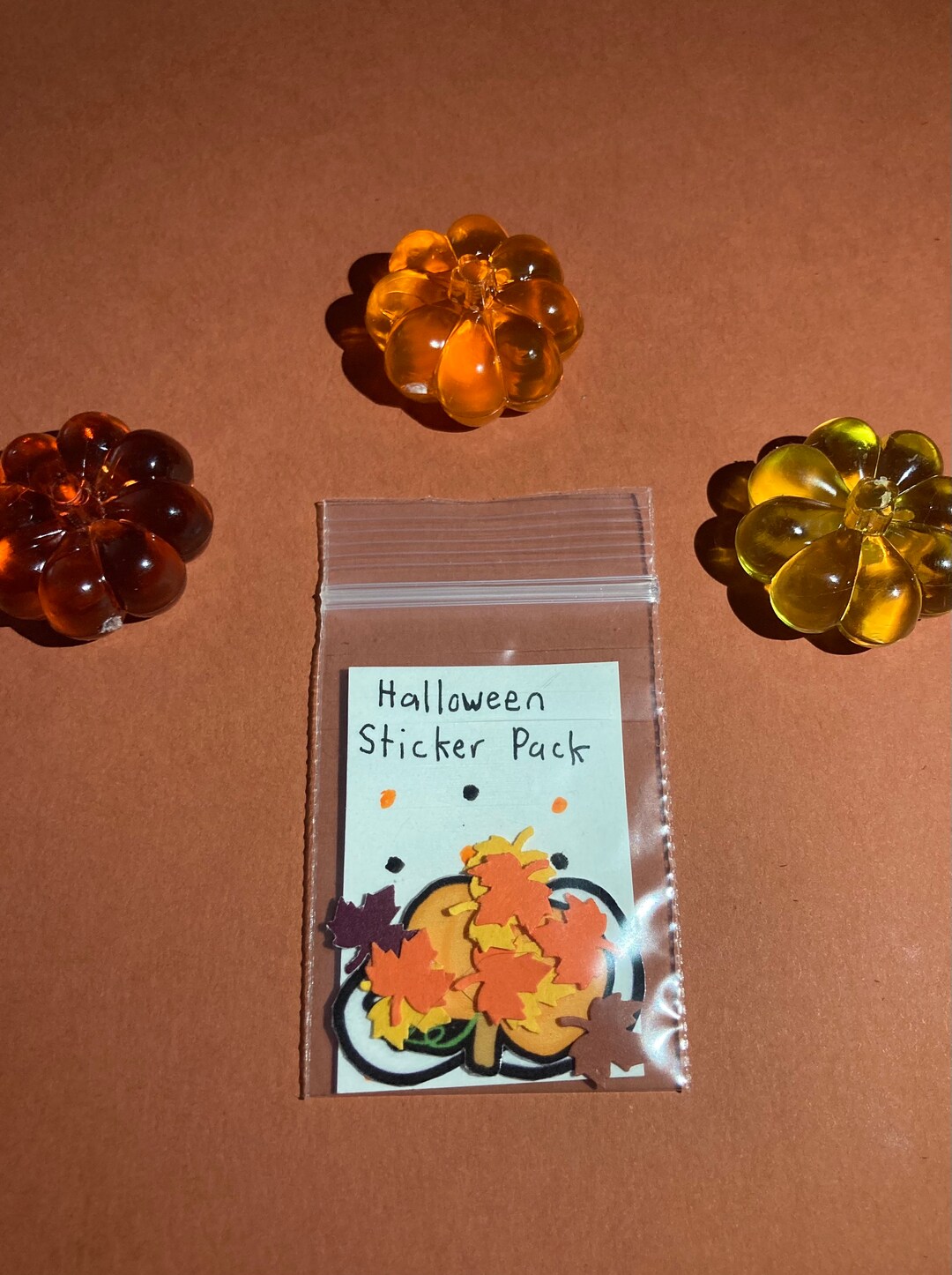 Halloween Mini Sticker Pack | Ghost Sticker | Pumpkin Sticker | Fall ...