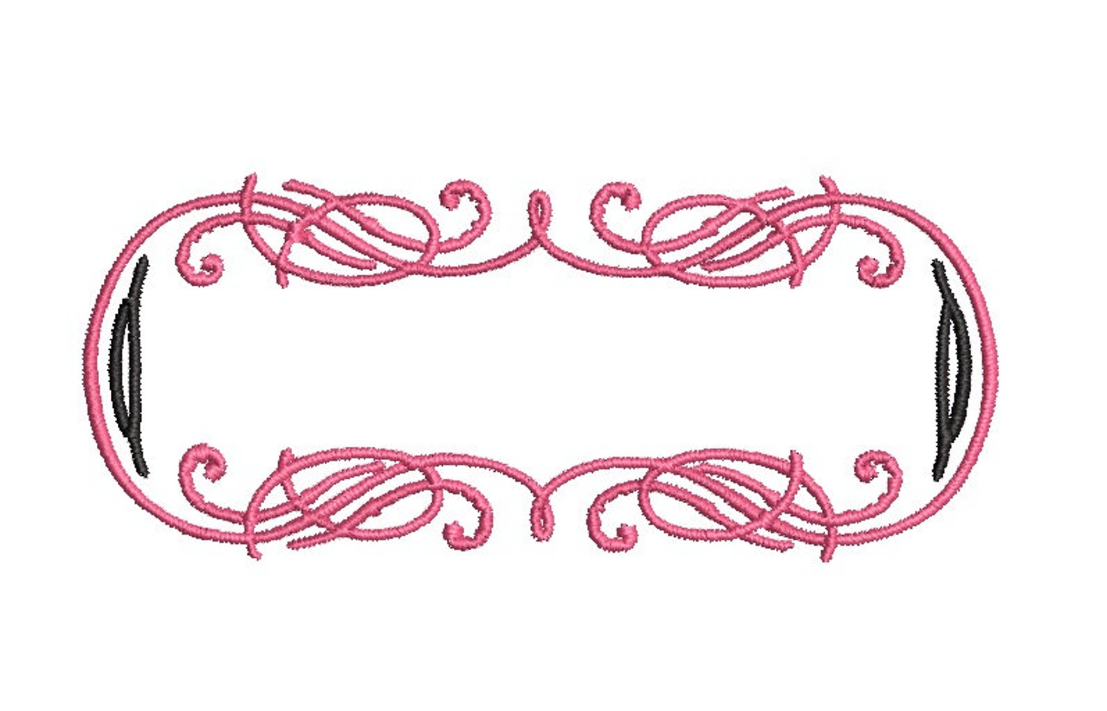 Vintage Frame Design Embroidery Machine Pattern 18 | Etsy