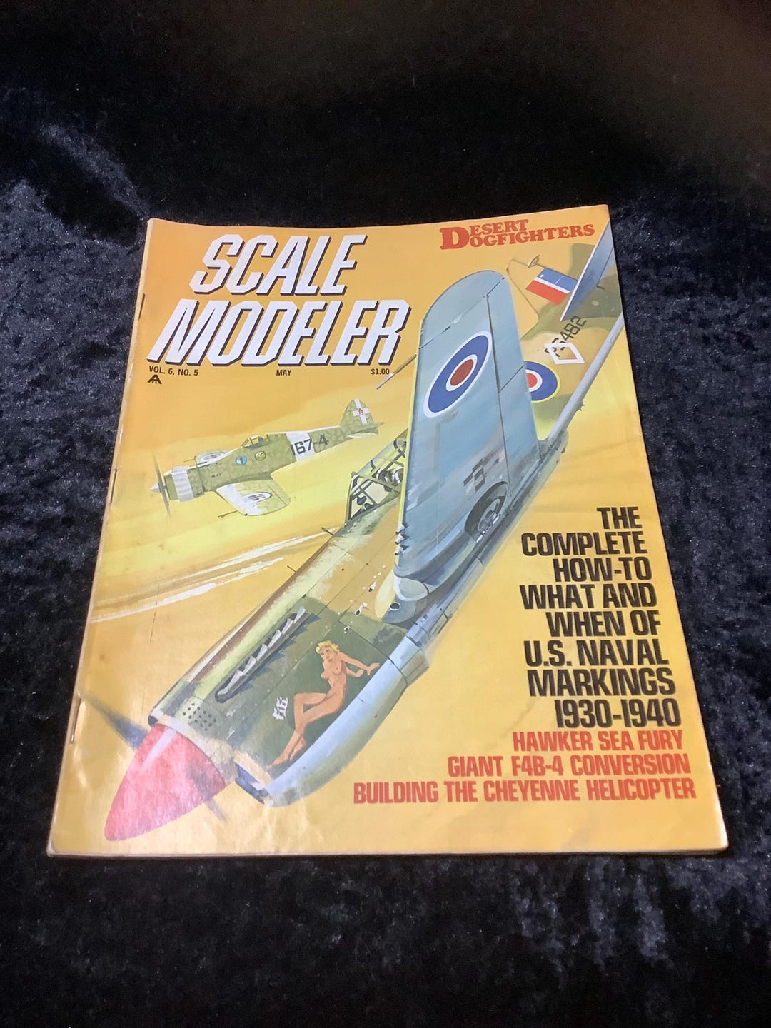 Vintage 1970s Scale Modeler Magazine Vol.6 No. 5 - Etsy