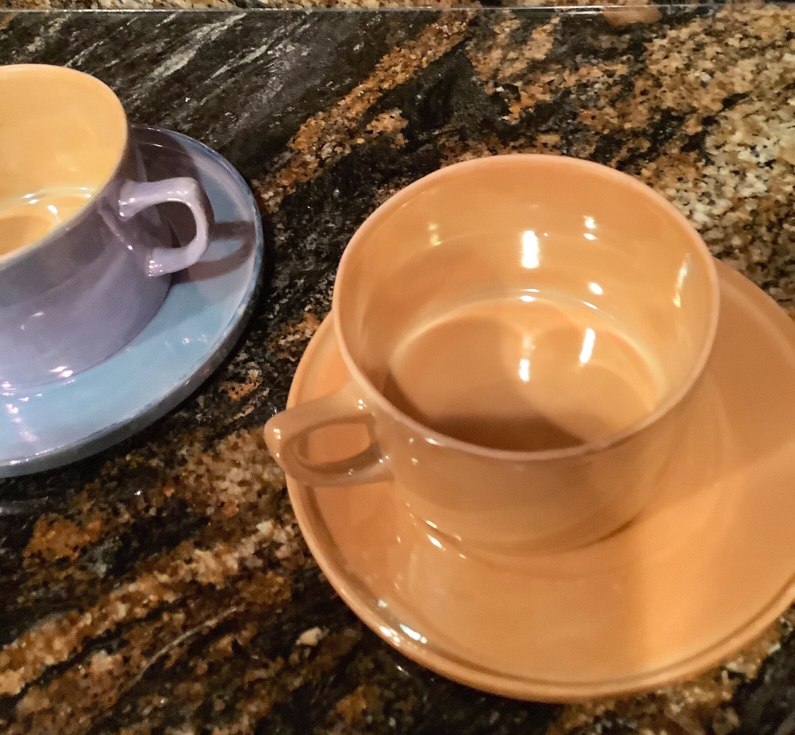 Vintage Set of 2 Lusterware Cup and Saucers - Etsy