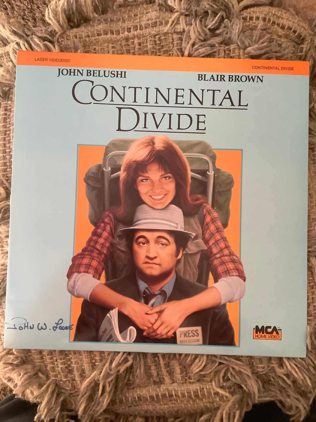 1980s John Belushi Continental Divide Extended Play Laser Video Disk - Etsy
