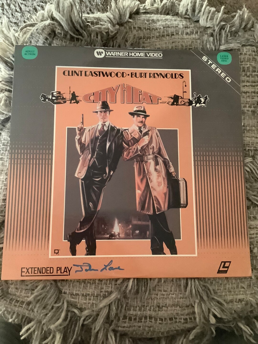1980s City Heat Laserdisc Movie Staring Clint Eastwood and Burt ...