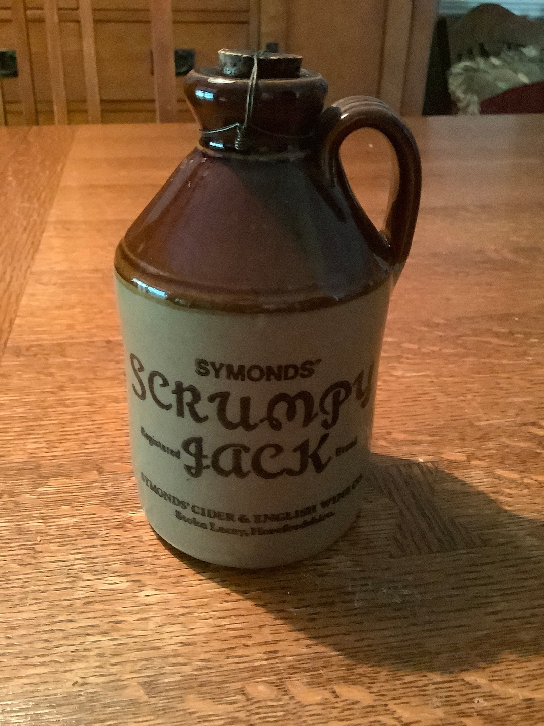 Vintage Symonds Scrumpy Jack Handmade Stoneware Jug Made by - Etsy