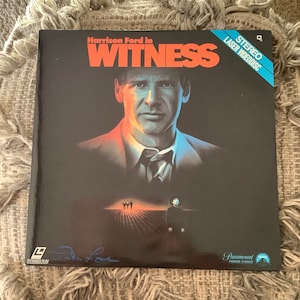 1980s Harrison Ford in the Witness Stereo Laser Videodisc - Etsy