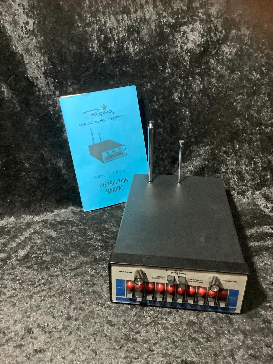 Vintage Regency Monitoradio Scanner 10 Channel Model ACT-R10 H/l/u ...