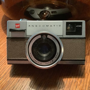 Gaf Anscomatic 436 Instant Loading 126 Film Camera - Vintage ...